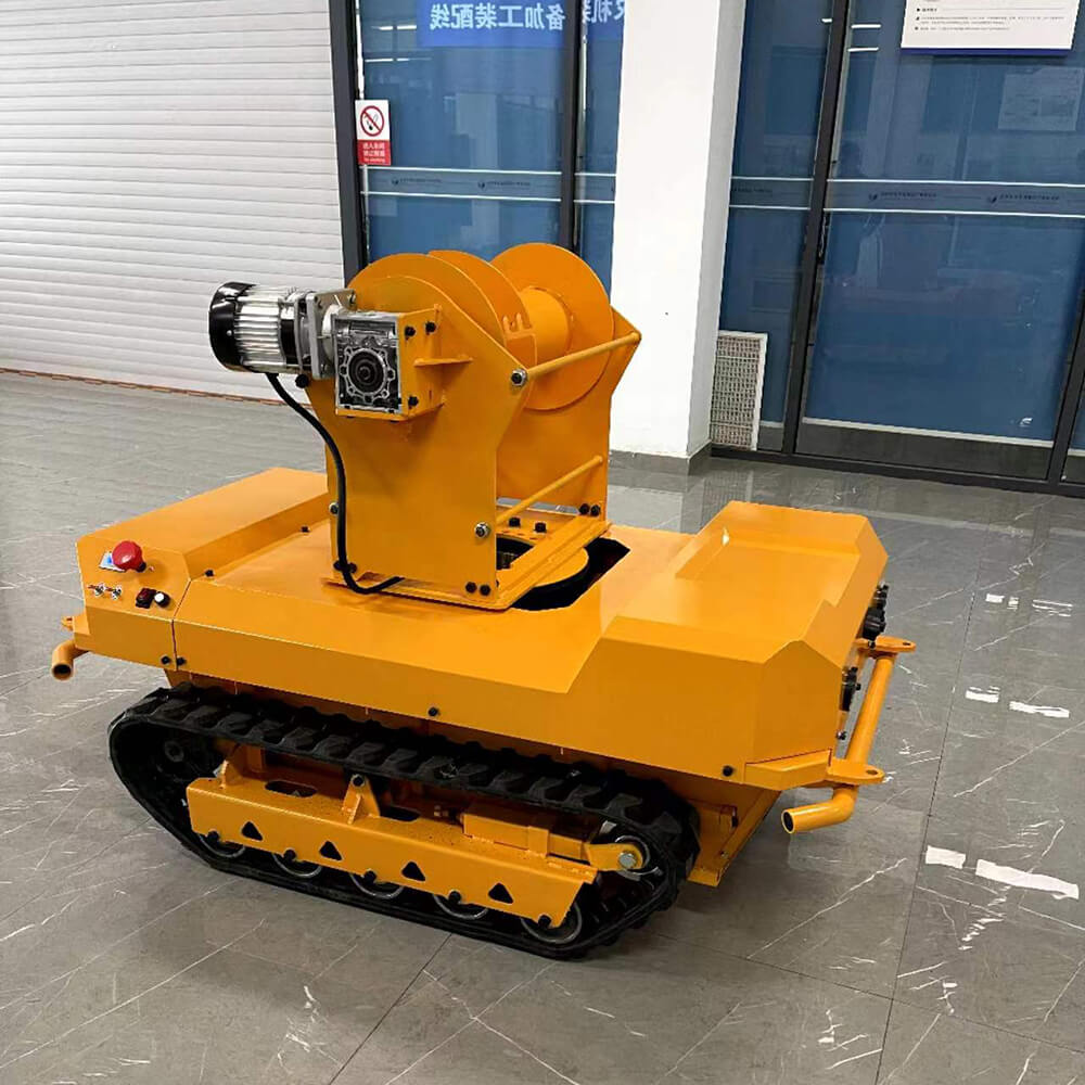 Remote Control Crawler Wire Payoff Stand Take-up Pay-off Vehicle Remote Control Crawler Wire Payoff Stand Take-up Pay-off Vehicle
