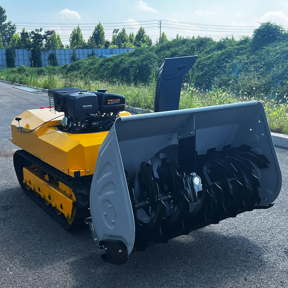 Remote Control Snow Blower Robot For Sale