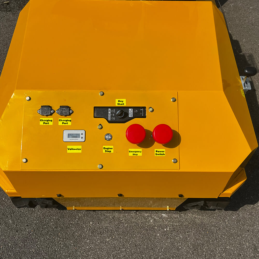 Remote Control Snow Blower Robot For Sale