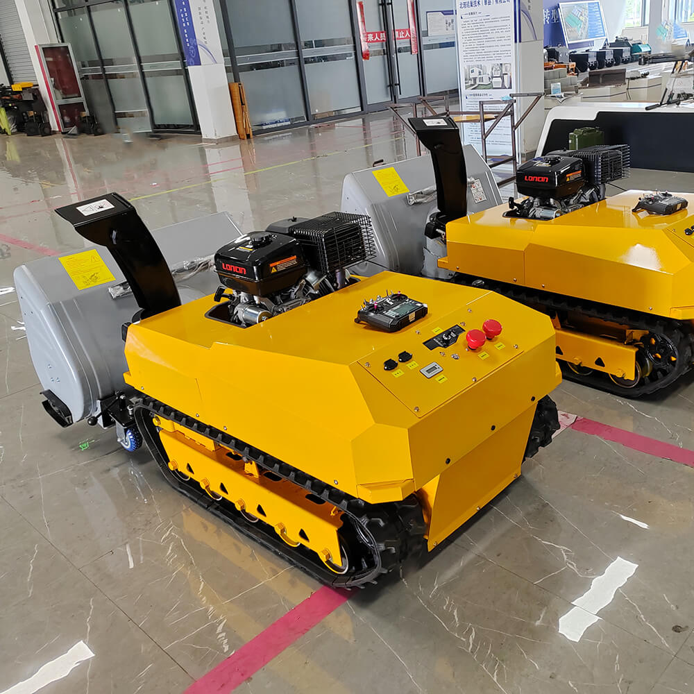 Remote Control Snow Blower Robot For Sale