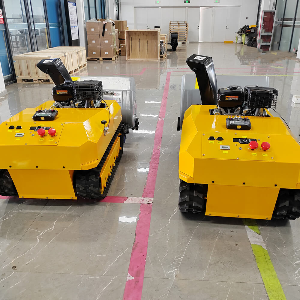 Remote Control Snow Blower Robot For Sale