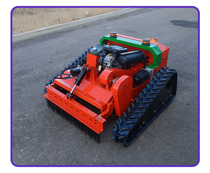 Remote Control Lawn Mower For Sale - RC Forestry Mulcher For Slope and ...