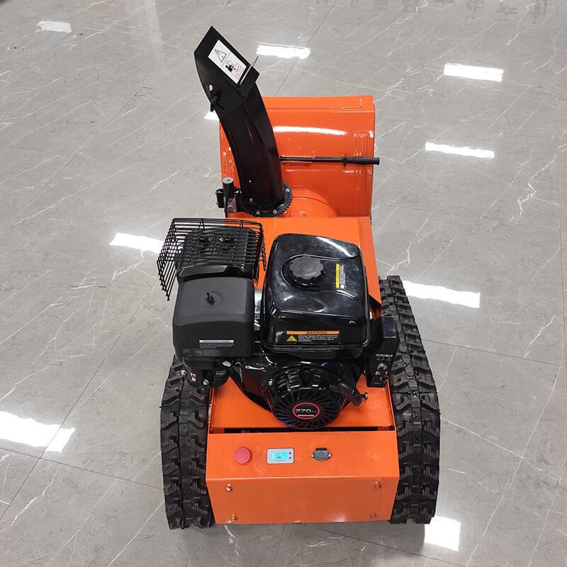 Remote Control Snow Blower Robot For Sale